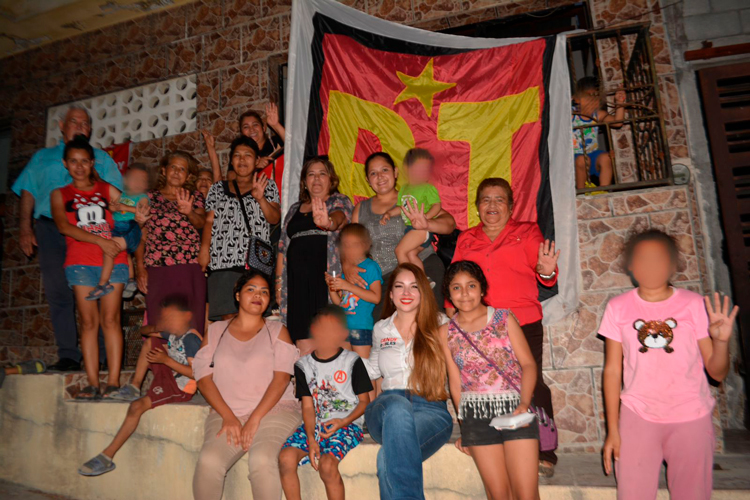 Cendy Robles realiza recorrido por colonias del poniente de Victoria ...
